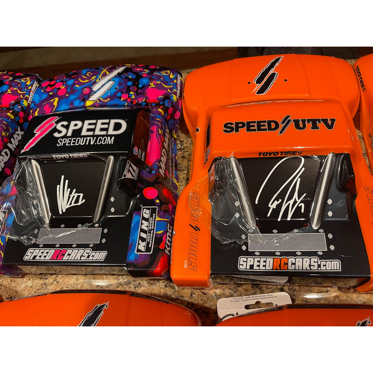 Autographed RC CARS – SPEED RC CARS